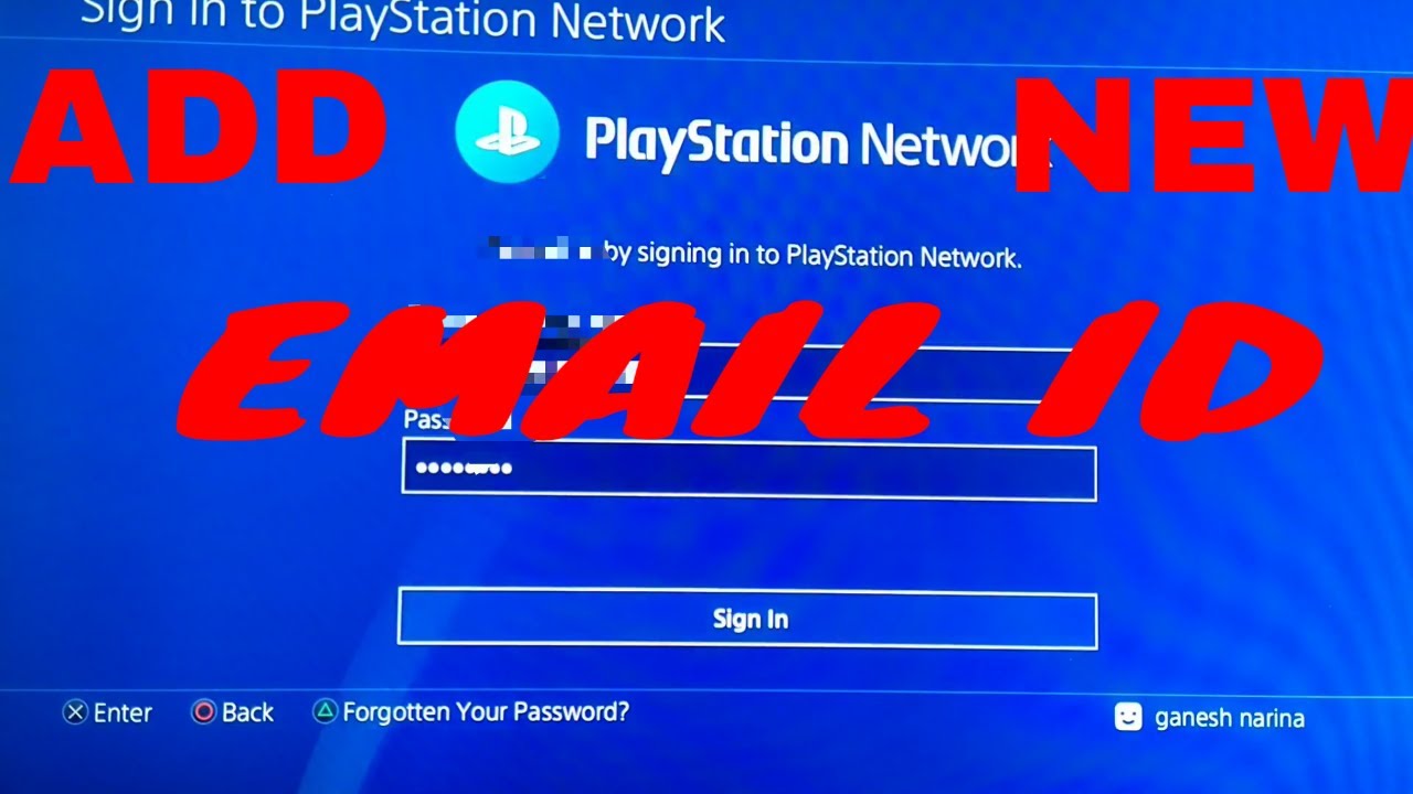 How To Change PSN Email Address On PlayStation PS4 PS4 PRO YouTube how-to-change-psn-email-address-on-playstation-ps4-ps4-pro-youtube