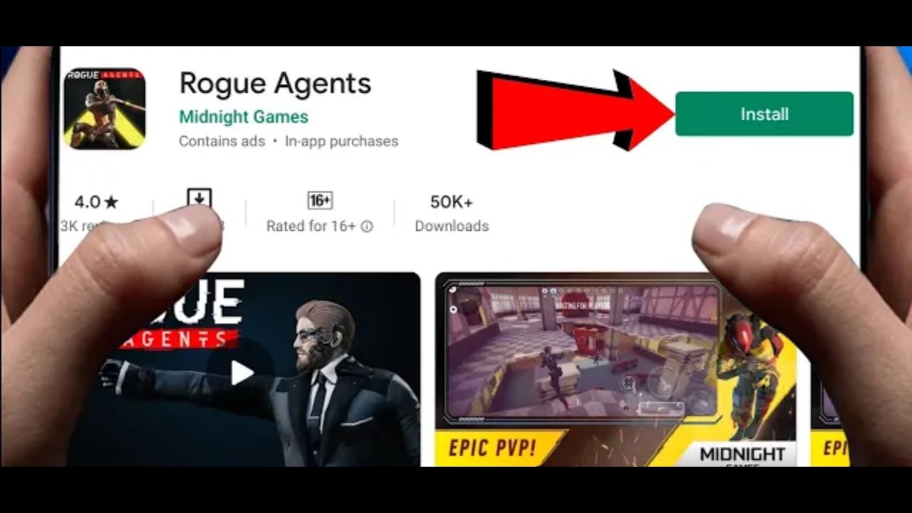 ROGUE AGENTS FINALLY OUT FOR ANDROID BEST MULTIPLE GAME - YouTube