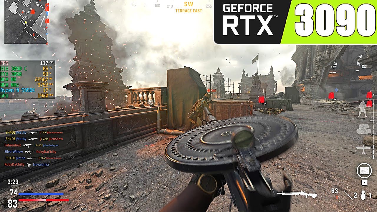 All Call of Duty Vanguard's LMGS Gameplay • 2021 • RTX 3090 Gaming ...