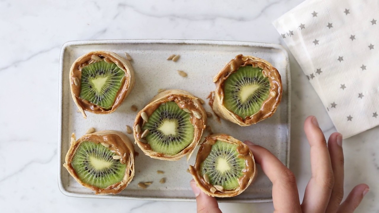 Chilean Kiwifruit Snack Wraps - YouTube