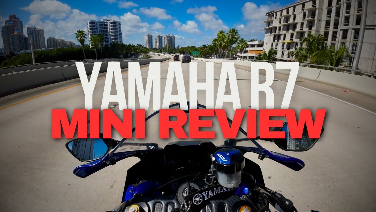 2022 Yamaha R7 – Test ride & review - YouTube