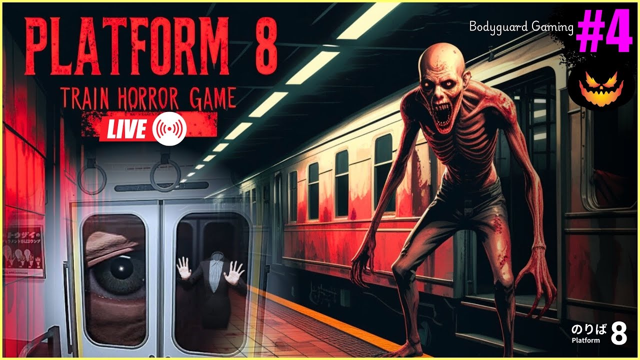 LIVE 🔴 Platform 8 Horror Game | Terrifying😱Gameplay Episode no. #4 ...