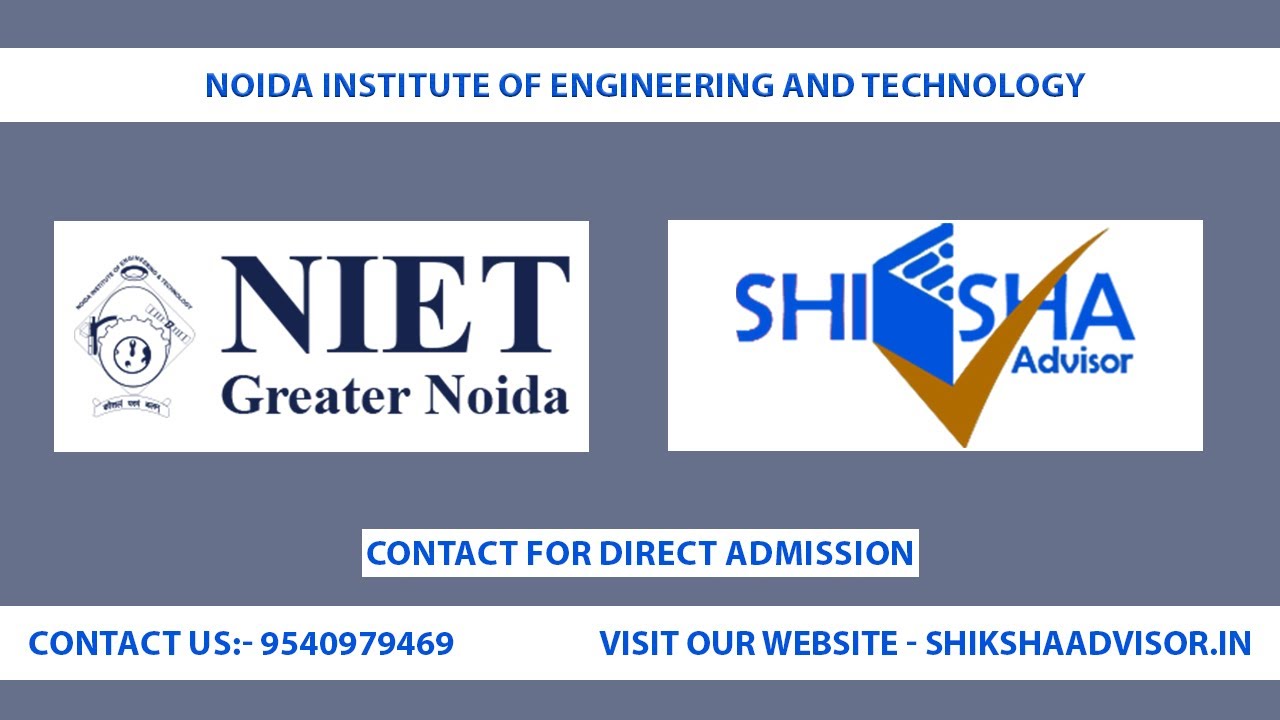 Noida Institute of Engineering & Technology | NIET Greater Noida ...