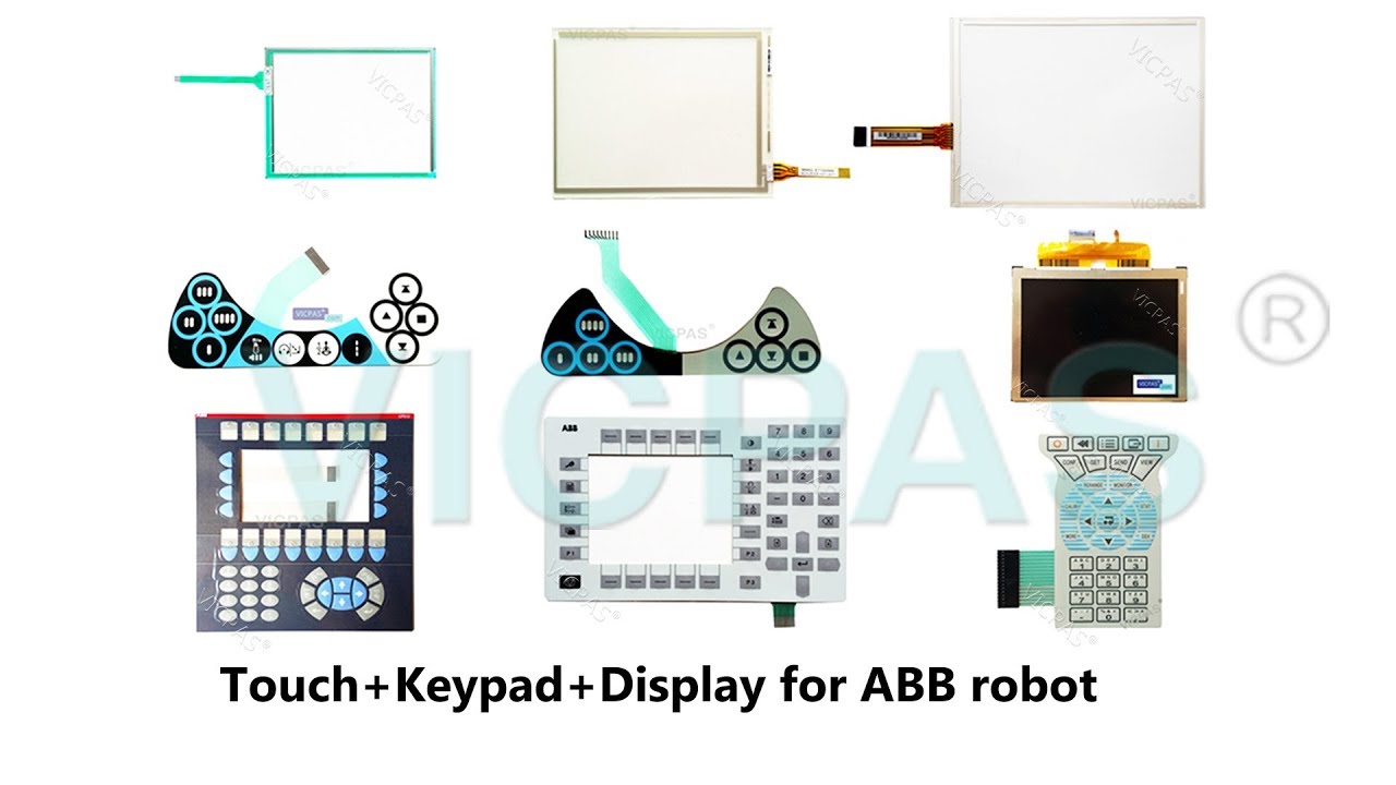 Keypad for ABB STPU2 IRC5 SC4+ KEBA SX TPU3 Touchscreen Repair with ...