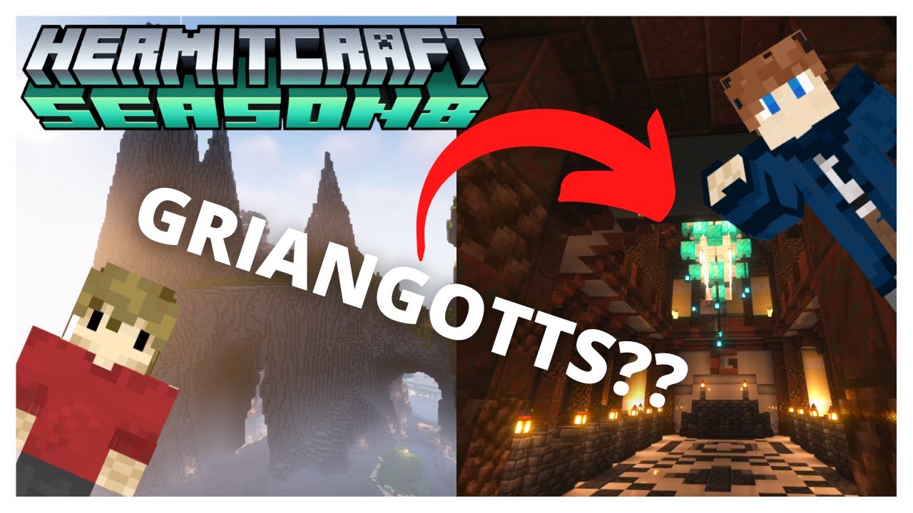 FINISHING THE BACK OF GRIAN'S HERMITCRAFT SEASON 8 BASE - YouTube