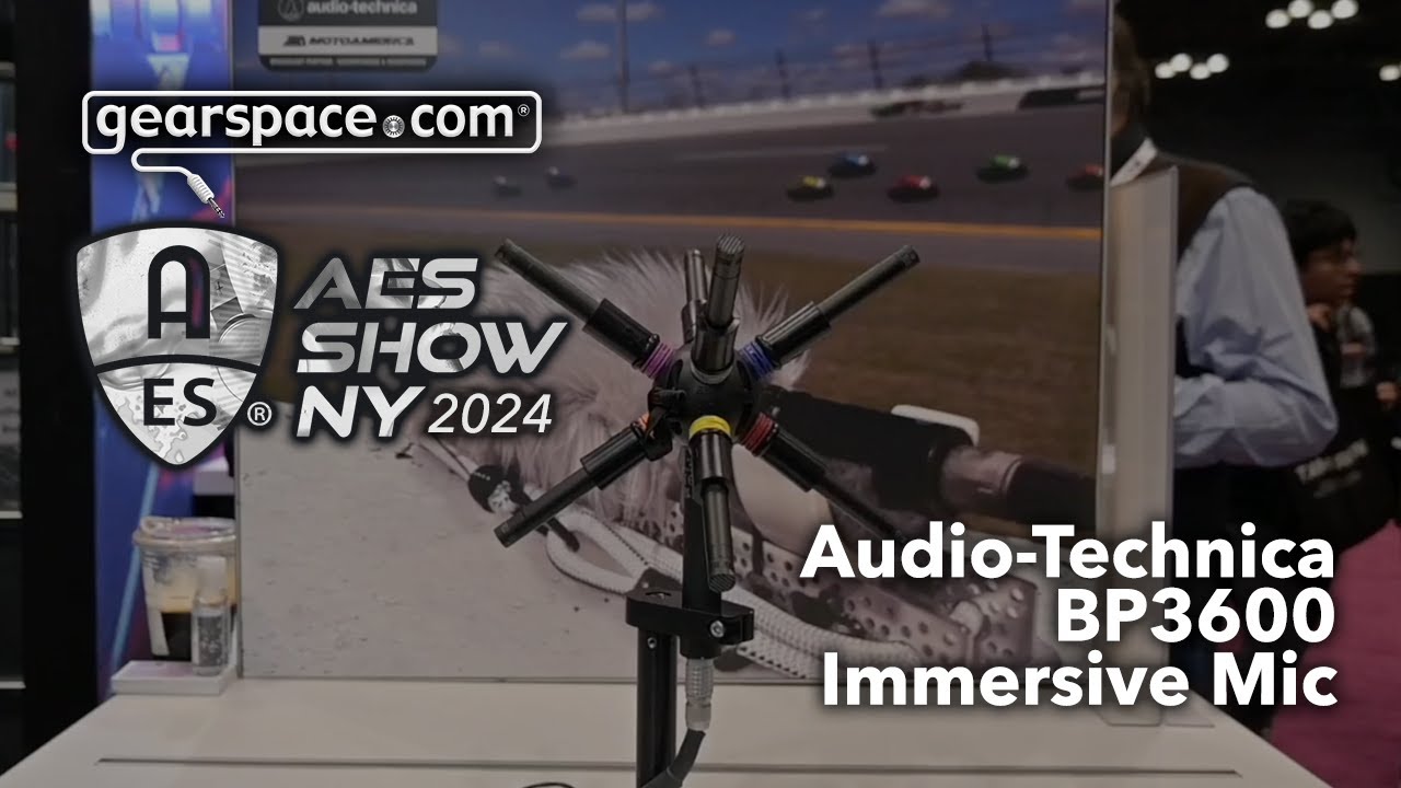 Audio-Technica BP3600 Immersive Audio Microphone - Gearspace @ AES NYC ...
