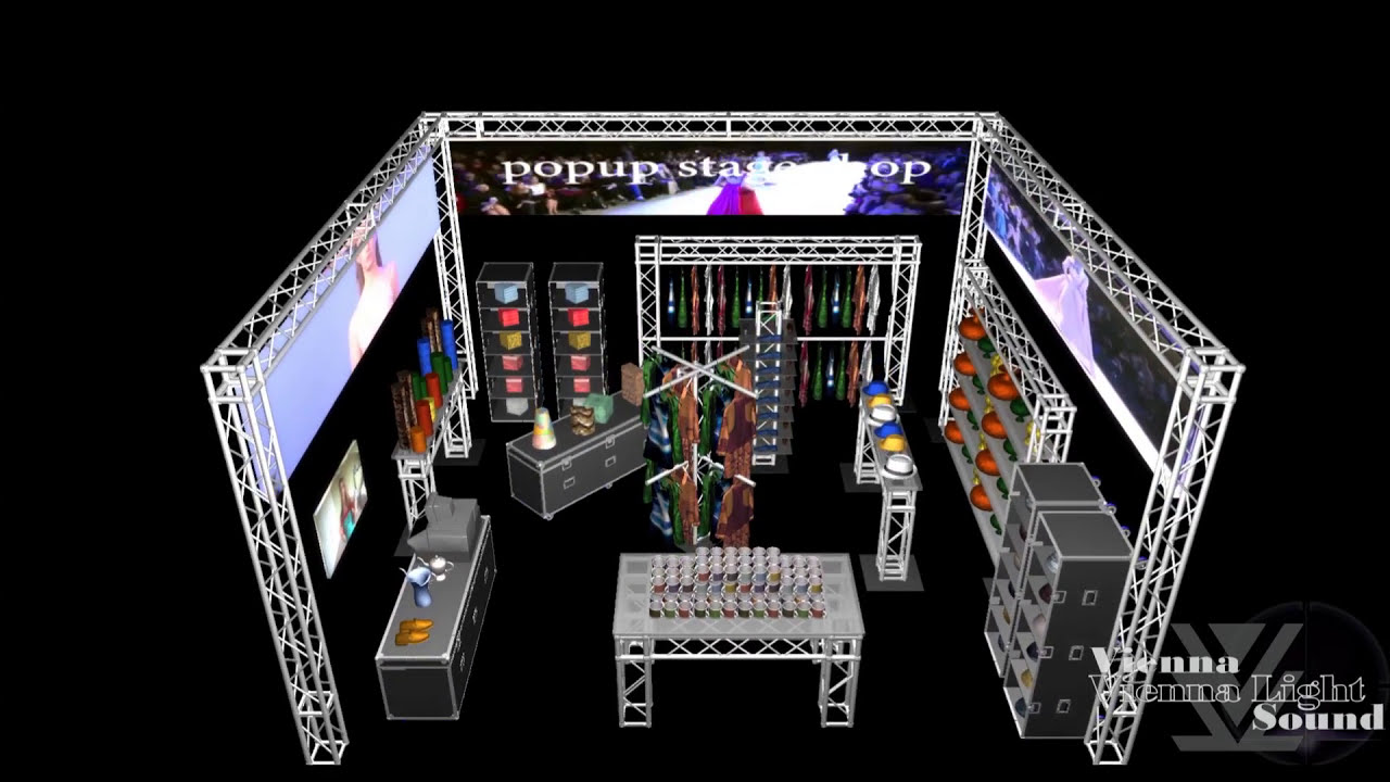 pop up stage shop v1 k - YouTube