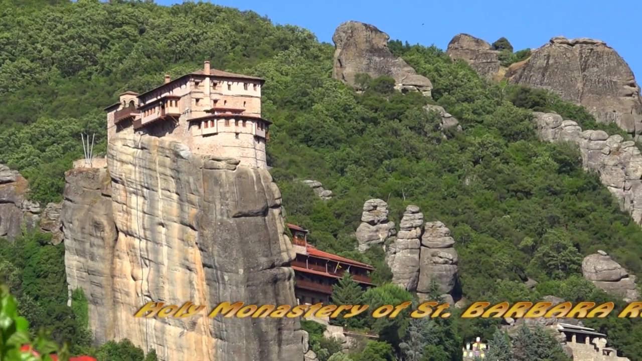 Greece,monasteries hanging in the sky.Incredible!Full HD - YouTube
