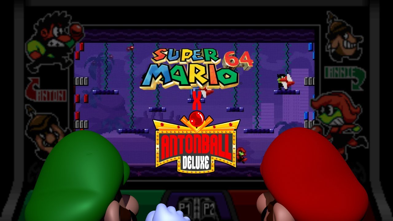 Super Mario 64 X Antonball Deluxe - Main Menu - YouTube