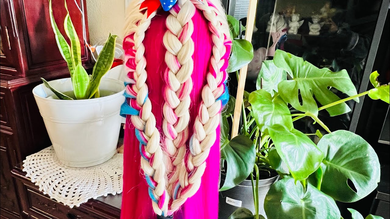 ASMR LONG BRAIDED HAIRSTYLE FOR WOMEN/ PERFECTIONIST FOR A PARTY ...