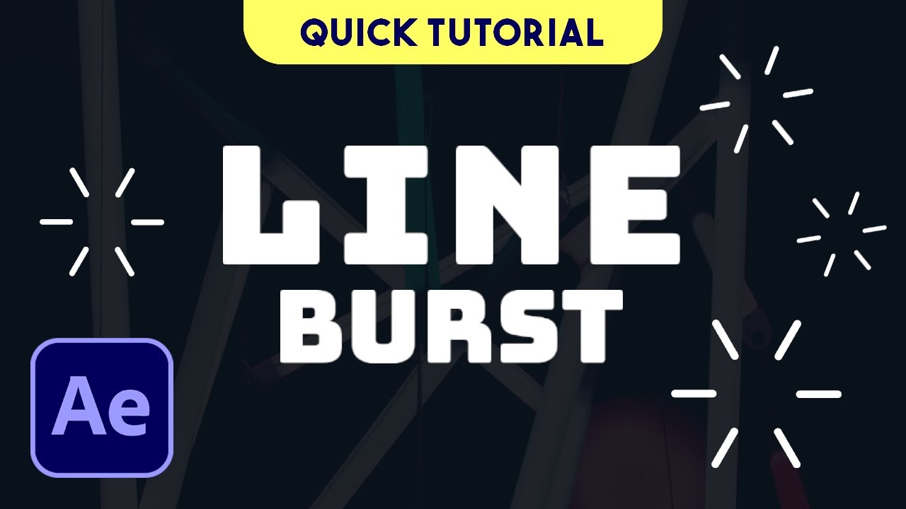 Make Line Explosions in After Effects | Circular Line Burst Effect ...