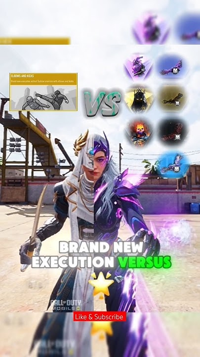 Brand New Execution Vs Old Which Execution is the best?| #codm #callofdutymobile #shorts - YouTube