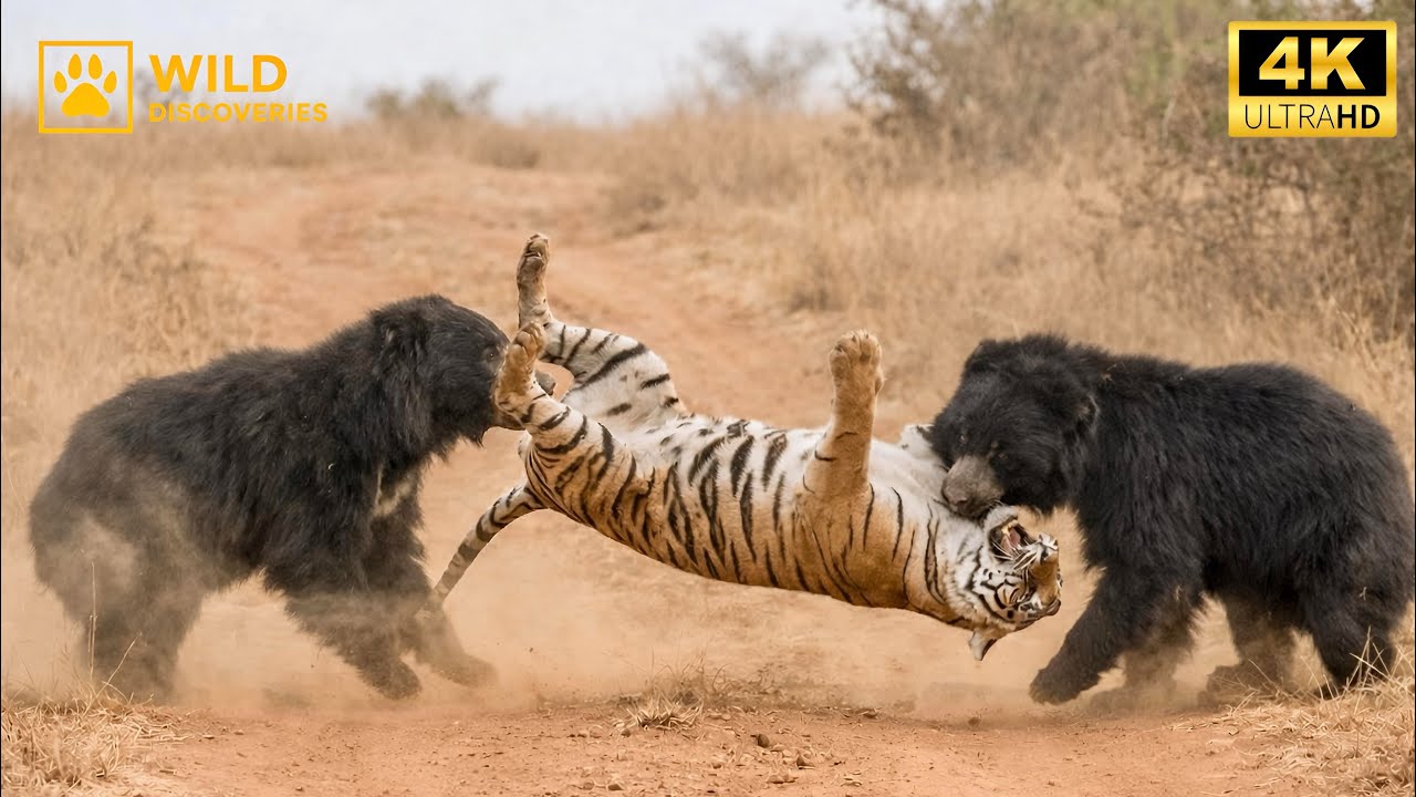 Two Sloths vs. a Tiger: The Fight No One Expected - Wild Predators | # ...