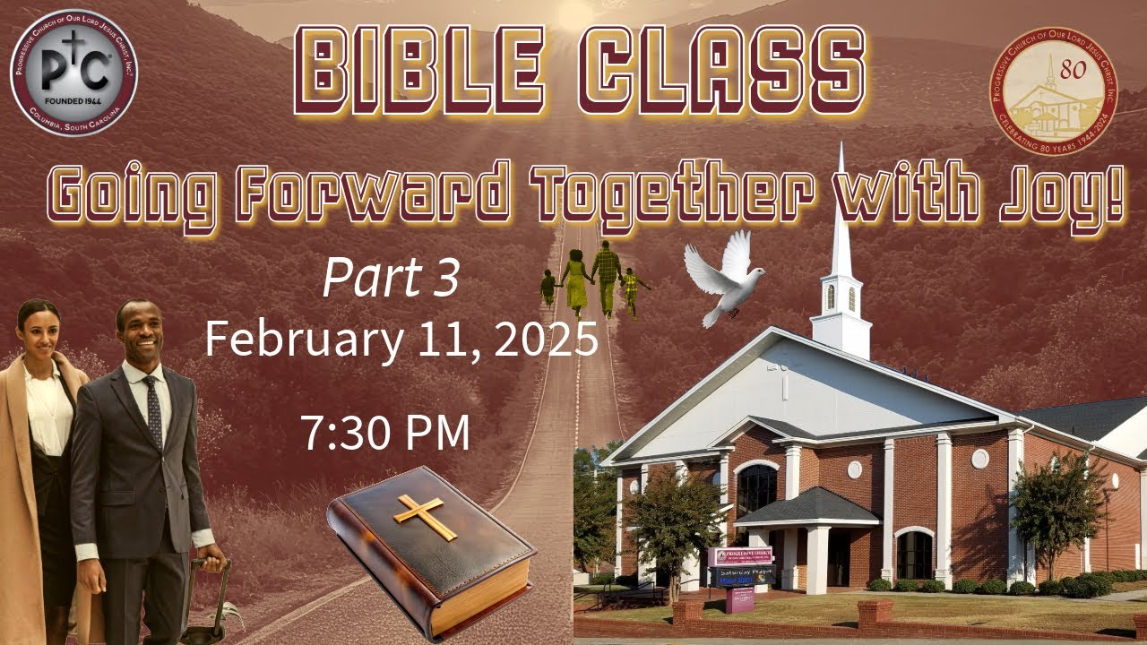 Progressive Church Tuesday Night Bible Study - February 11, 2025 - YouTube