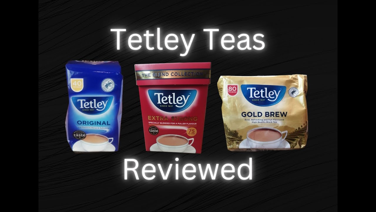 The Review S01 E23 Tetley Original, Tetley Extra Strong, Tetley Gold ...