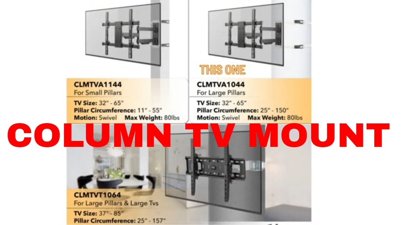 Chief Column Mount Alternative | Peerless-AV Round Column Mount ...