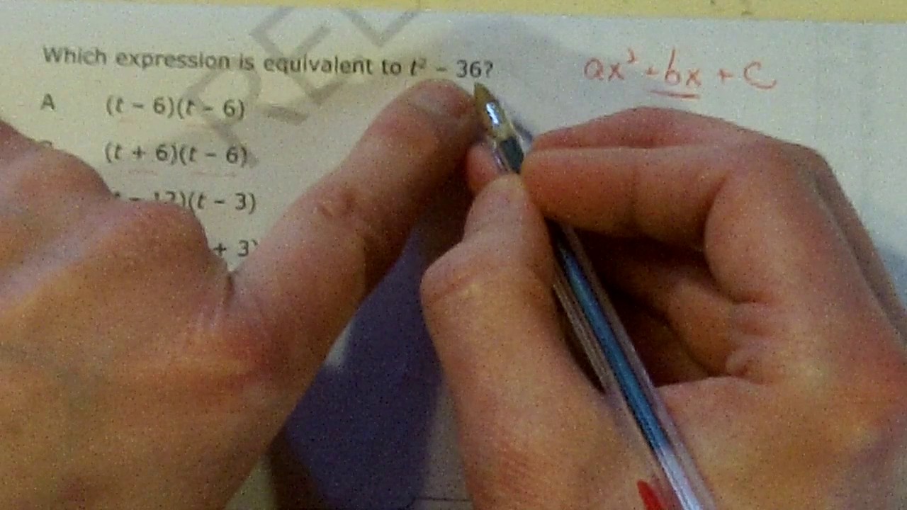 NC Math 1 EOC 2016 17 Problem 3 solution YouTube nc-math-1-eoc-2016-17-problem-3-solution-youtube