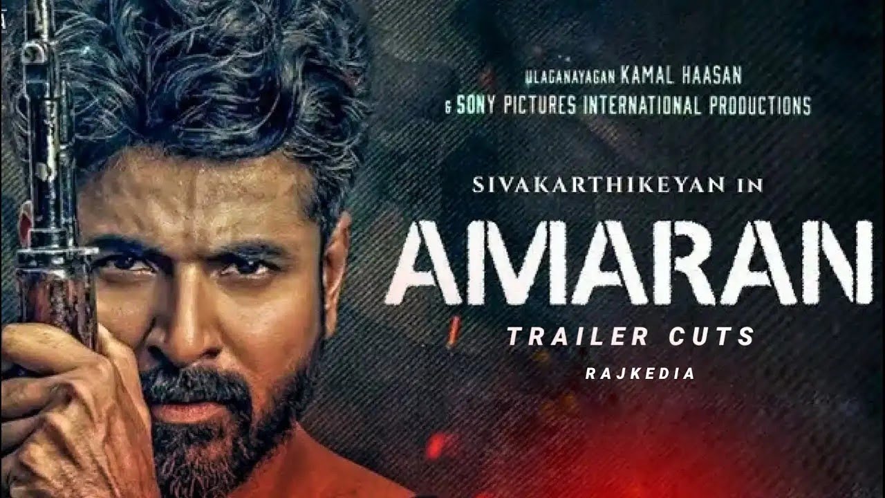 AMARAN Official Trailer SK Sivakarthikeyan Sai pallavi GV Prakash ...