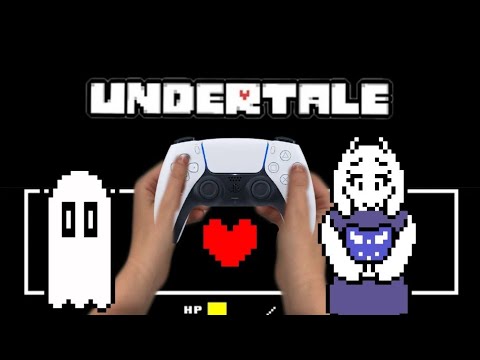 playing undertale with a controller - YouTube