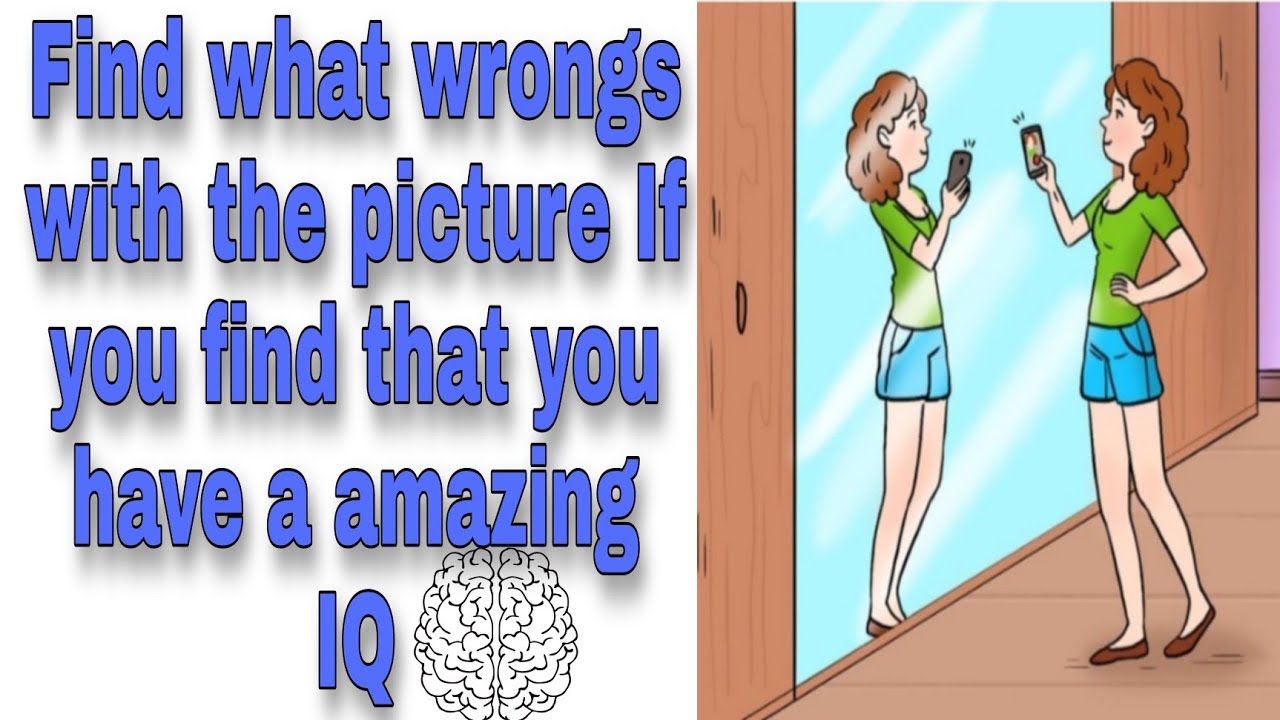 Find what wrong with the picture//Picture puzzles//picture finding ...