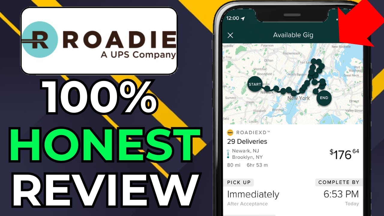 ROADIE DRIVER APP REVIEW (2025) - YouTube