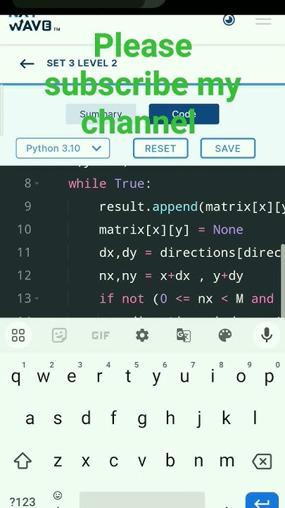 Python IDP SET 3 LEVEL 2 CCBP Nxtwave #viral #coding #shots #youtubeshot - YouTube