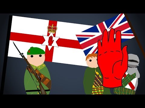 The Northern Irish Flag - The Red Hand of Ulster