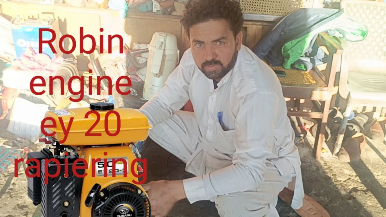 Robin ey 20 full engine removes rapiering - YouTube
