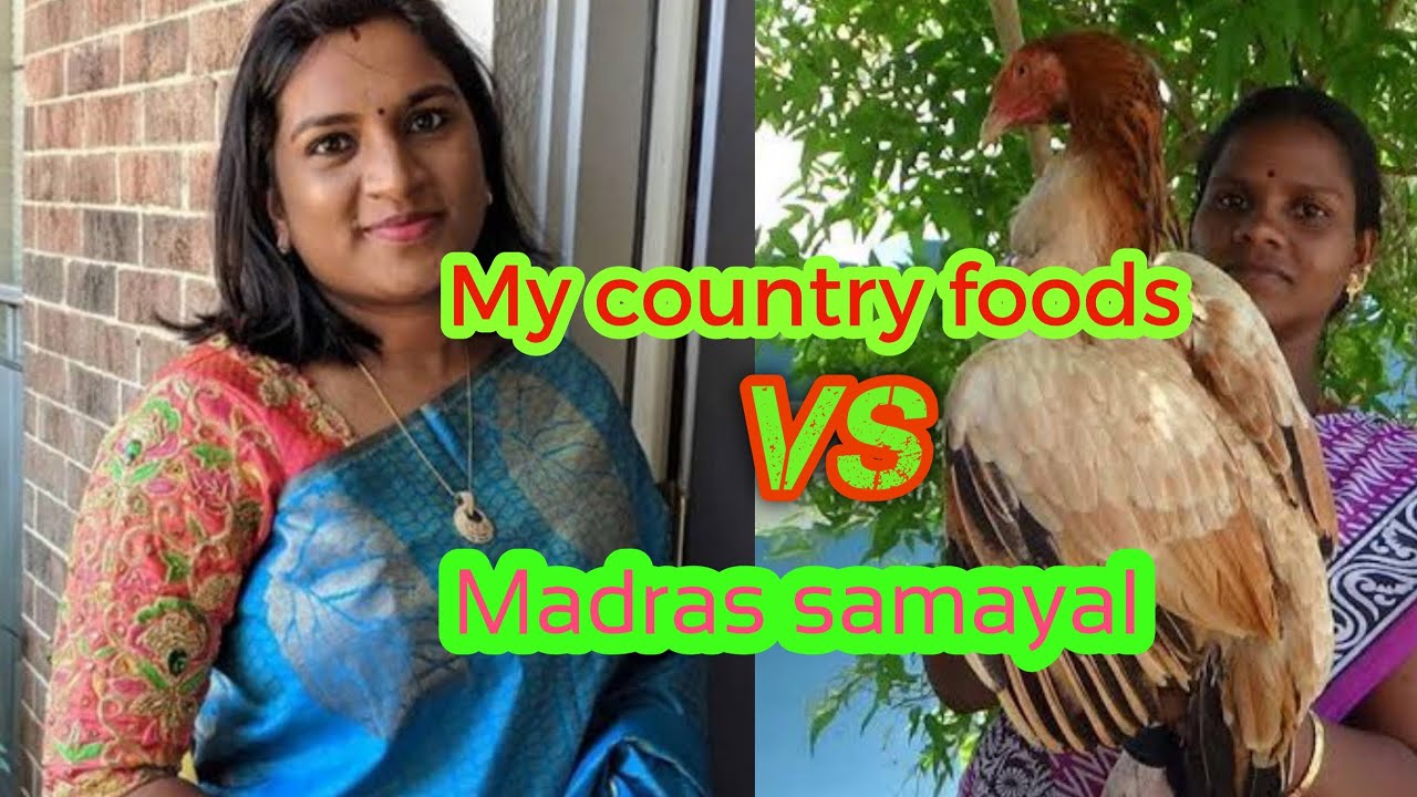 My country foods Vs Madras samayal women youtuber famous cooking ...