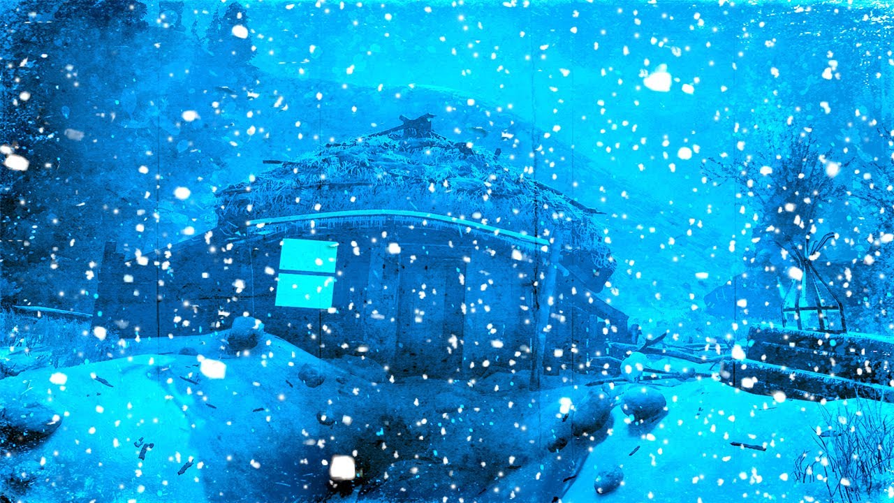 Northern Howling Wind Sounds at the Arctic Station for Sleeping ...