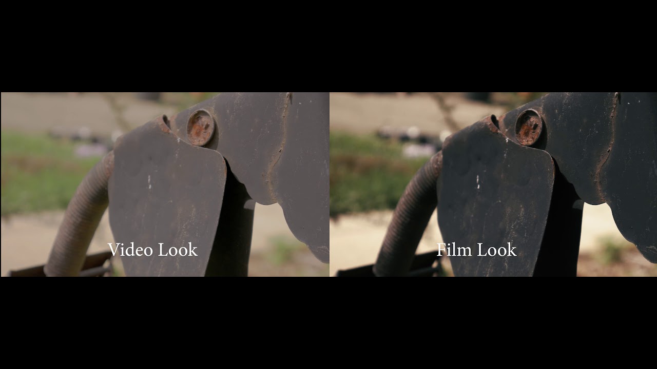 Video look vs film look - YouTube