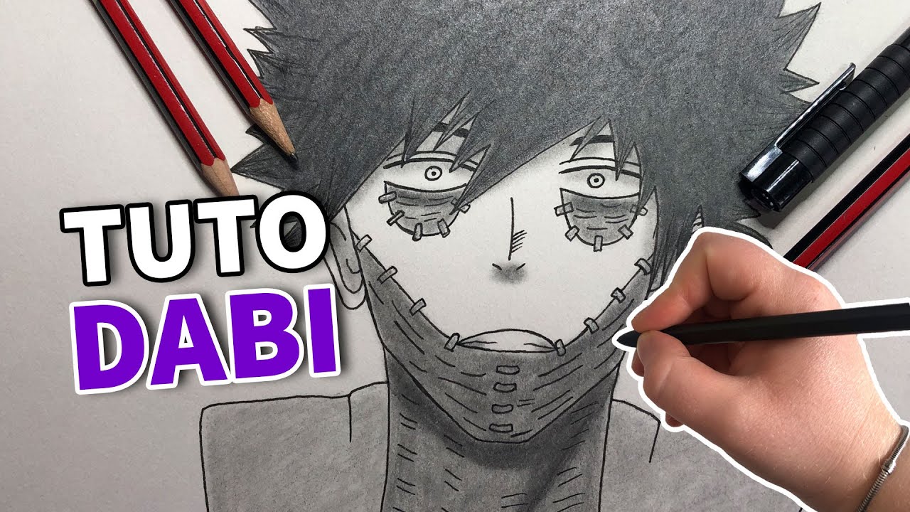 Comment dessiner Dabi étape par étape - YouTube