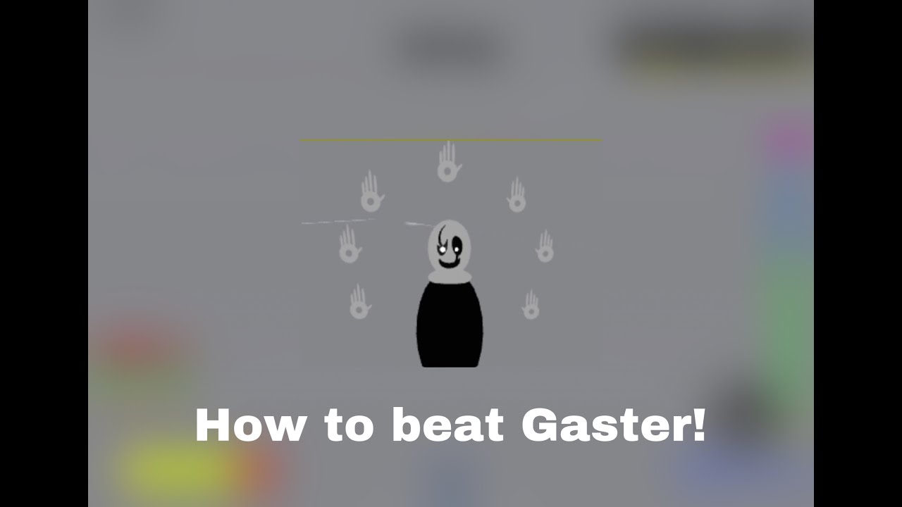 Undertale Judgment Multiverse | how to beat Gaster - YouTube