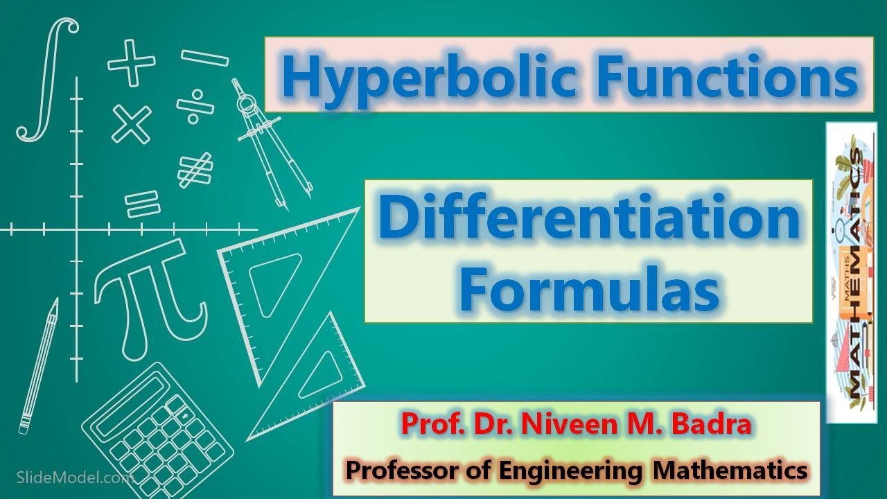 Hyperbolic Functions - Differentiation Formulas - YouTube