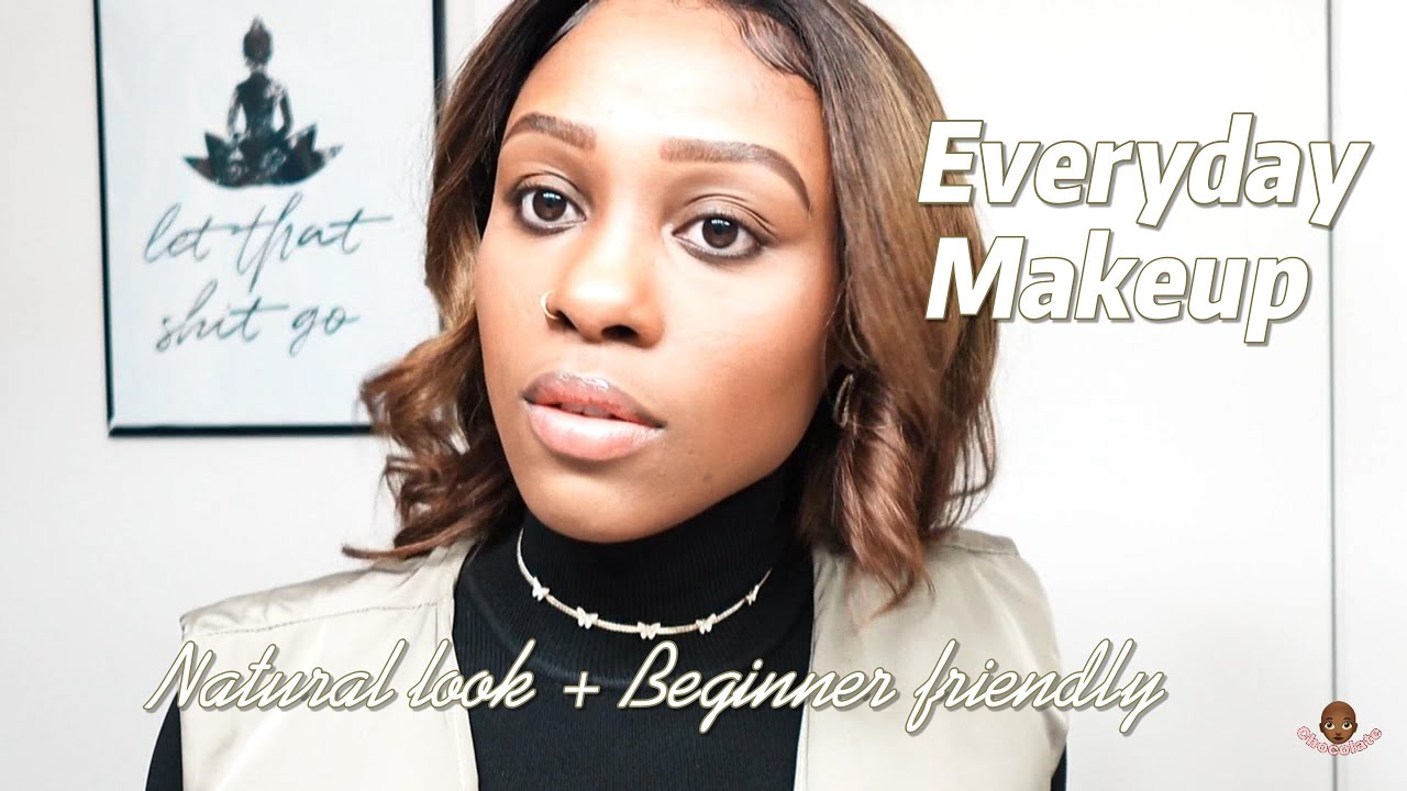 Natural everyday makeup look + Beginner friendly - YouTube