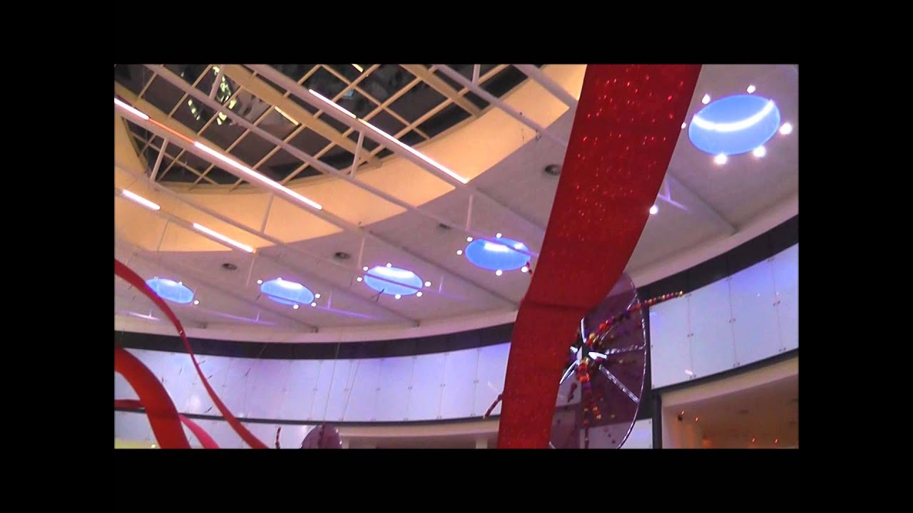 Inside Arndale Shopping Centre in the heart of Manchester, England ...