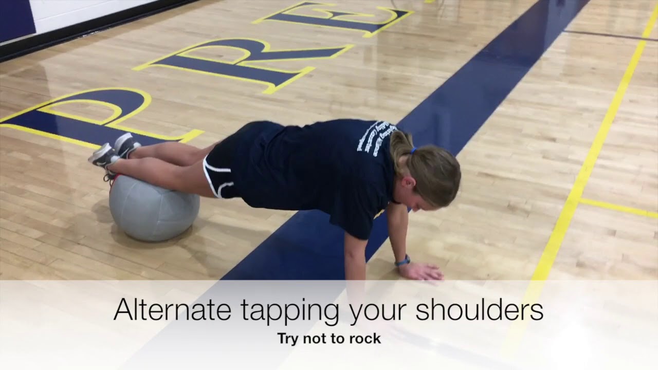 Shoulder taps - YouTube