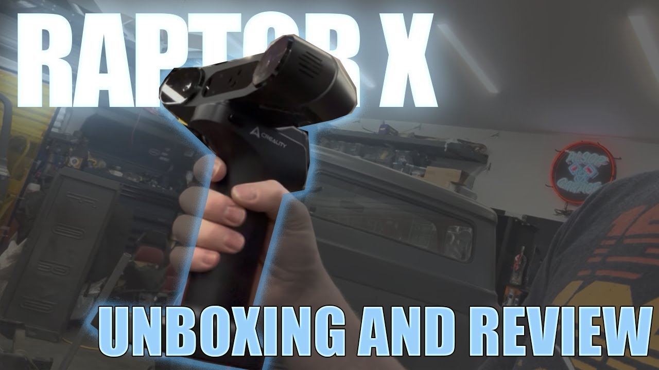 Creality Raptor X - 3D Scanner - Unboxing | First Scan | Review - YouTube