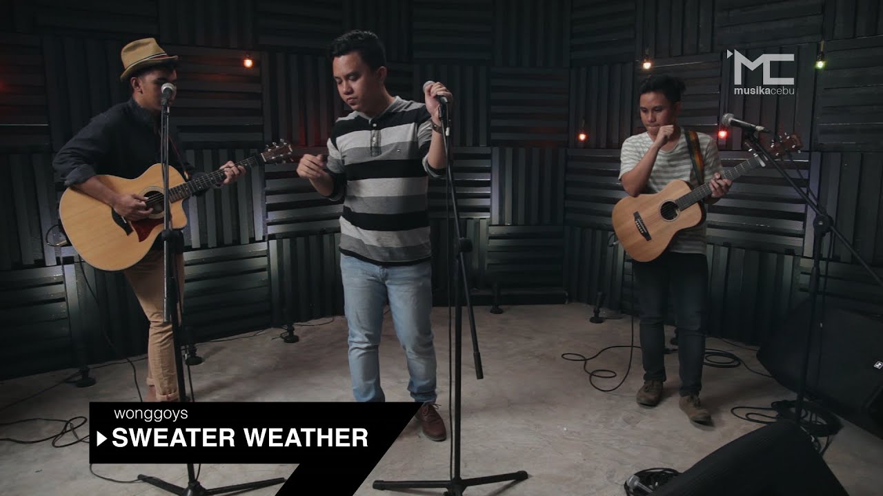 MC Performances Wonggoys Sweater Weather - YouTube