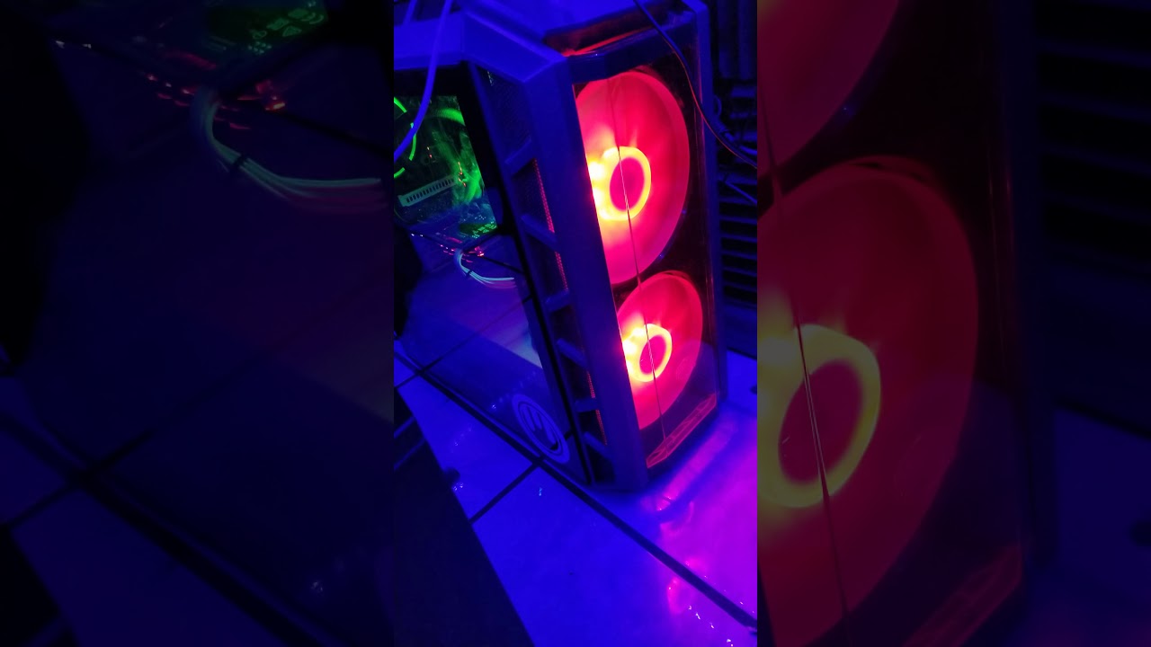 Msi Cooler Master Fan - YouTube