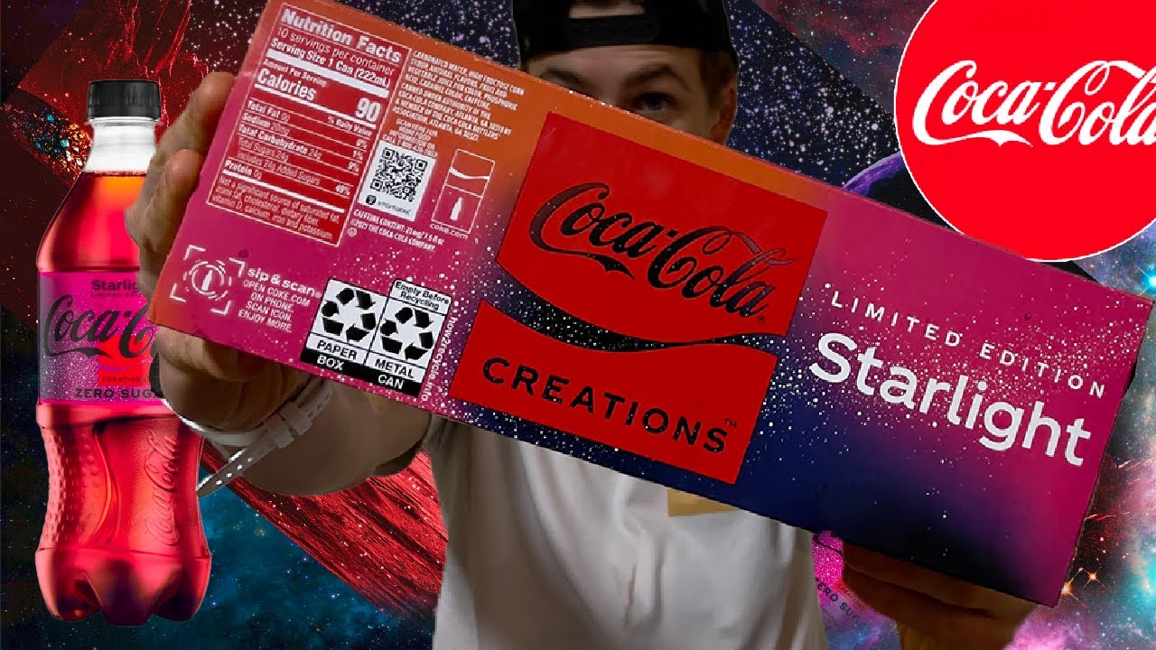 NEW LIMITED EDITION COCA-COLA REVIEW! Starlight! Is It Out Of This ...