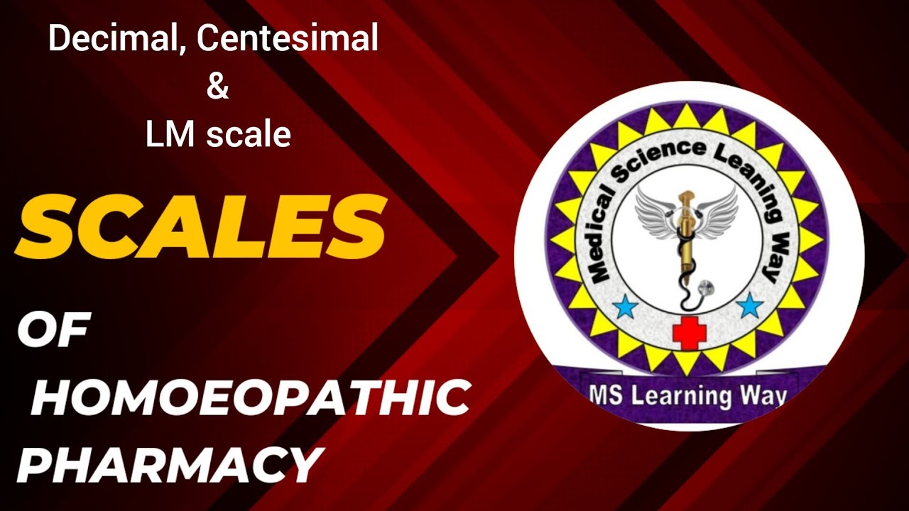 scales of homoeopathic pharmacy #Potentisation #centesimal #decimal ...