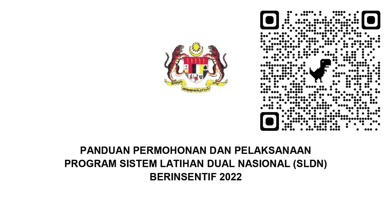 Panduan Pusat Bertauliah Sistem Latihan Dual Nasional SLDN 2022 - YouTube