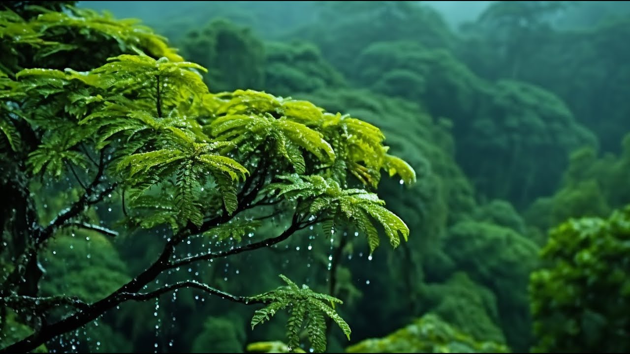 Rain Sounds for Relaxing, Focus or Deep Sleep 😴 Drown Out Distractions ...