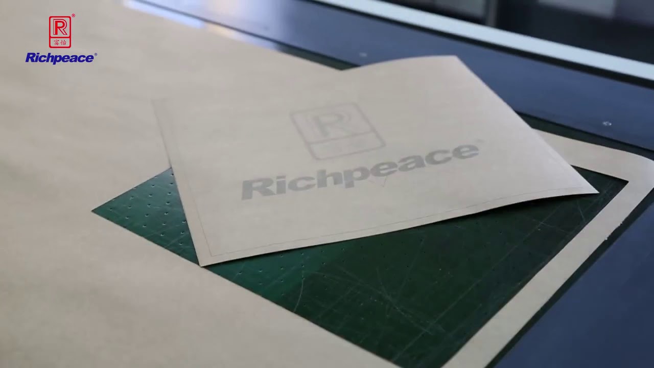 Richpeace Flatbed Ink Plotter Cutter Cutting by Print Pattern position ...