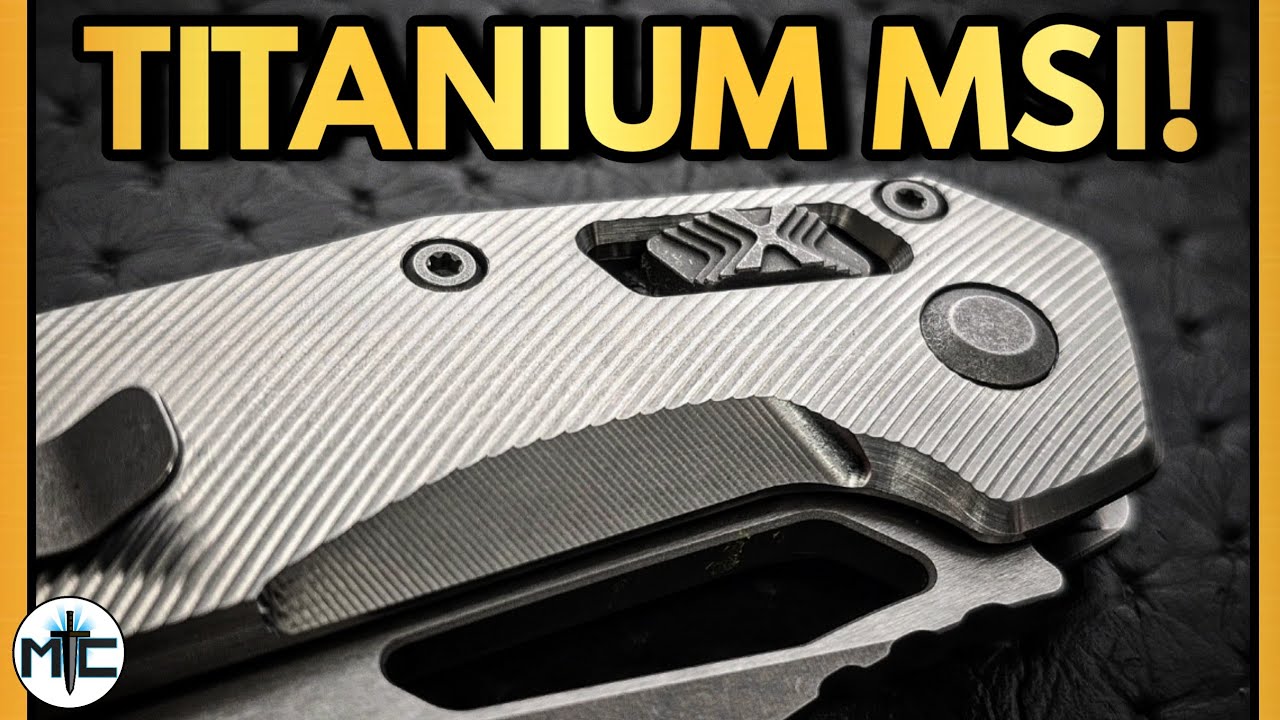 BUCKLE UP FOLKS! The Day Has FINALLY Come! TITANIUM MICROTECH MSI ...