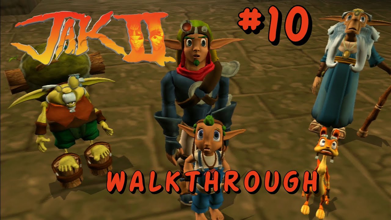 Jak 2 - Walkthrough - Part 10 - 1080p60fps No Commentary - YouTube