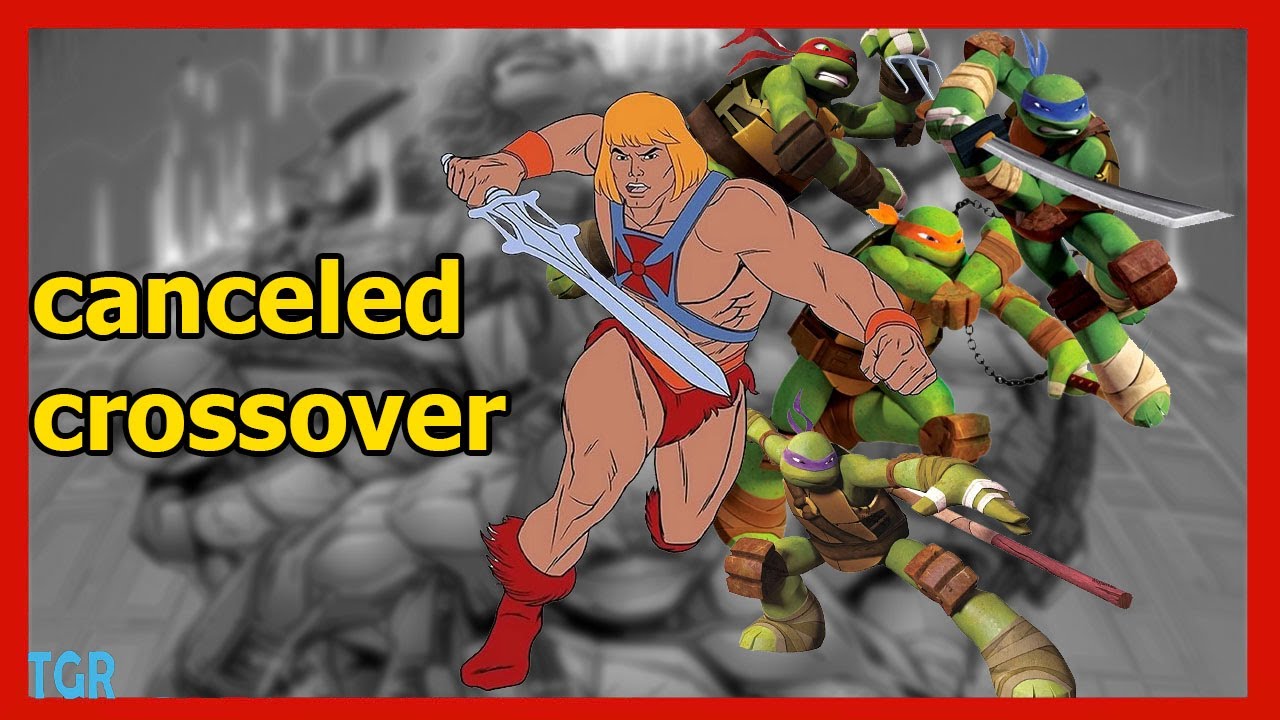 A cancelled He man and ninja turtles crossover - YouTube