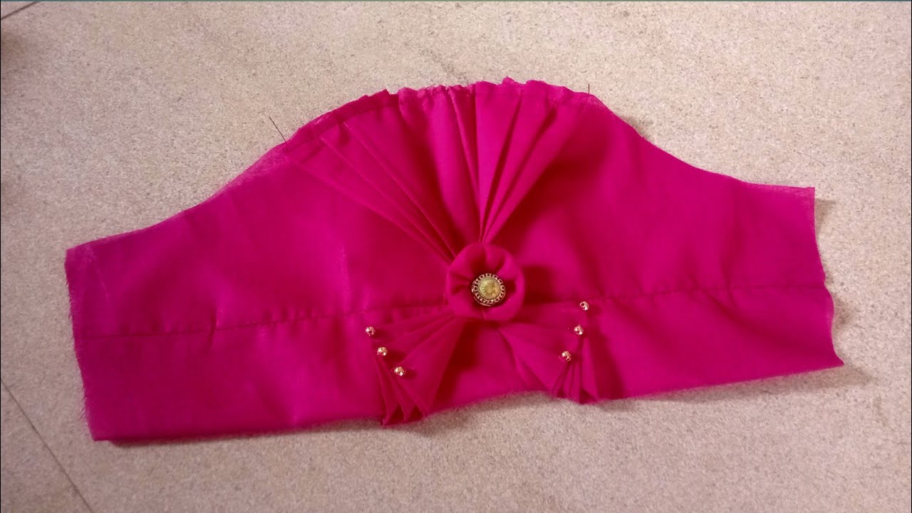 beautiful slip design new sleeve design ll slip design banane ka bilkul ...