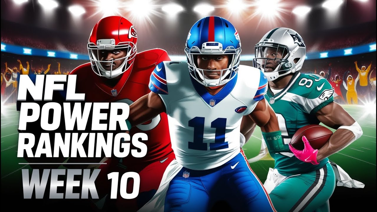 NFL Power Rankings - Week 10 #nflweek10 - YouTube